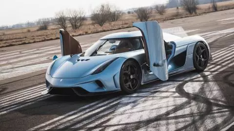 Ceir sy'n fagnet radar - Koenigsegg Regera