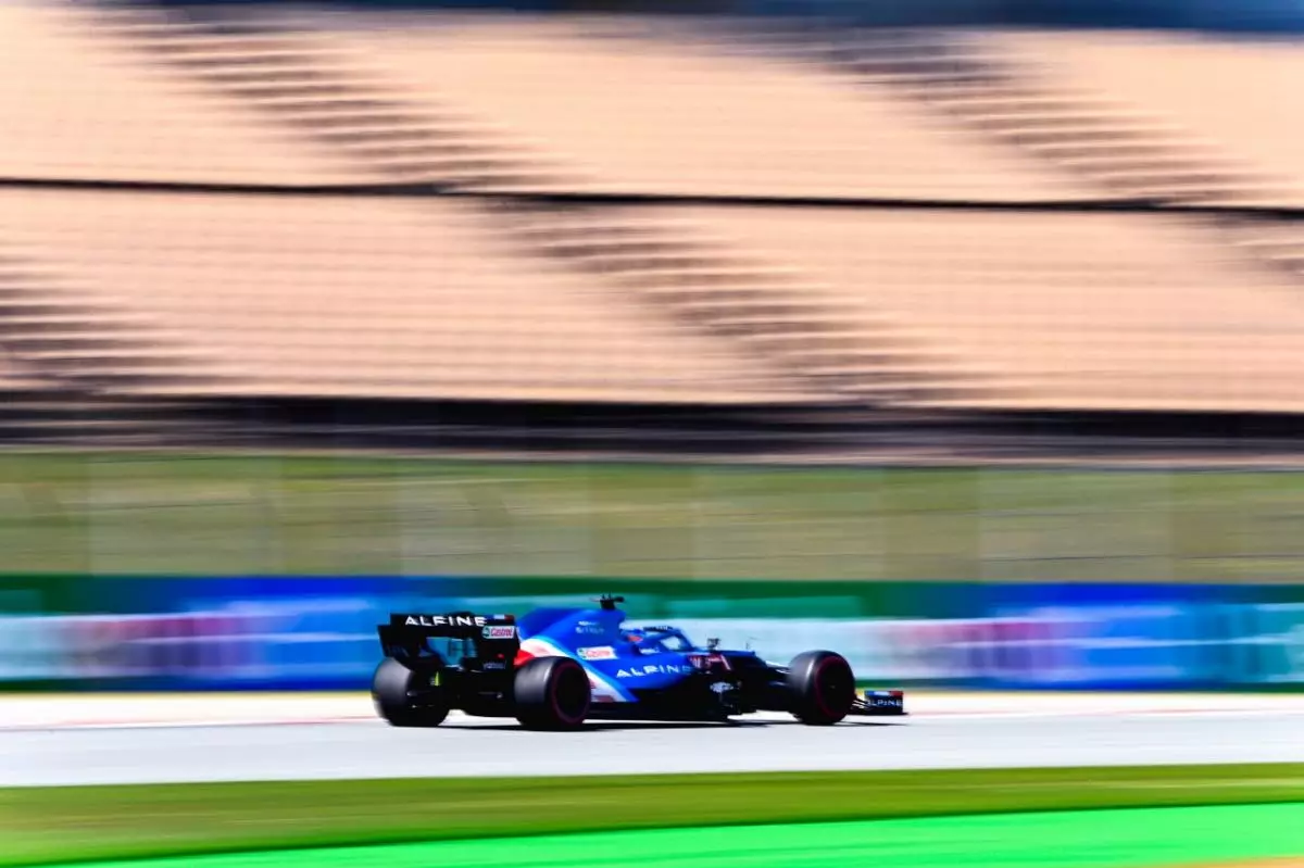 Alonso returns to Q3 in Spain, but Ocon is still ahead