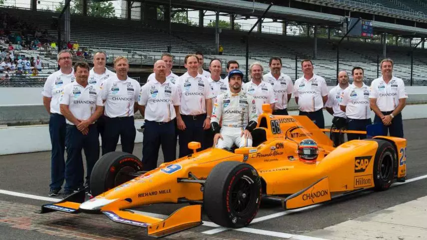 2019 ခုနှစ်တွင် Indycar တွင် Fernando Alonso ။