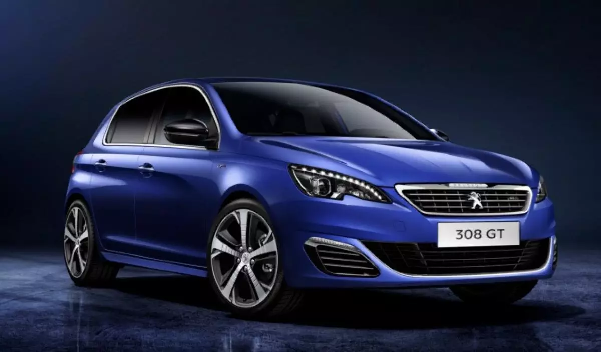 Peugeot 308 GT 2015, oant 205 hynders