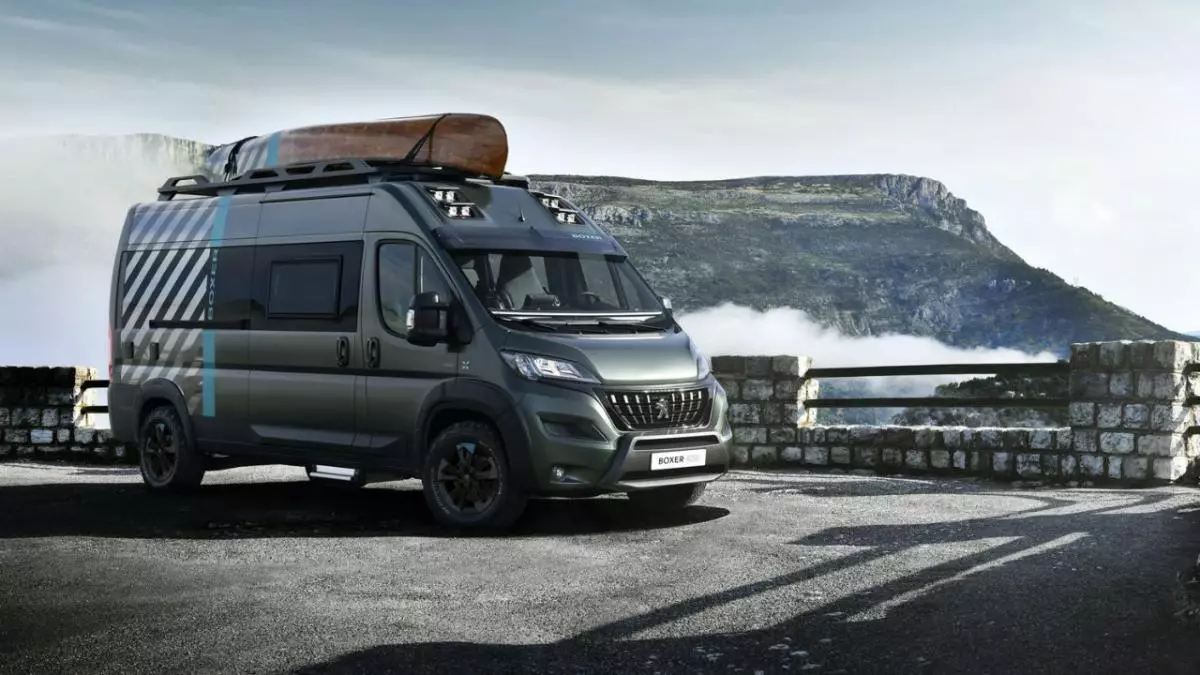 Peugeot Boxer 4x4 Koncept: stor husbil