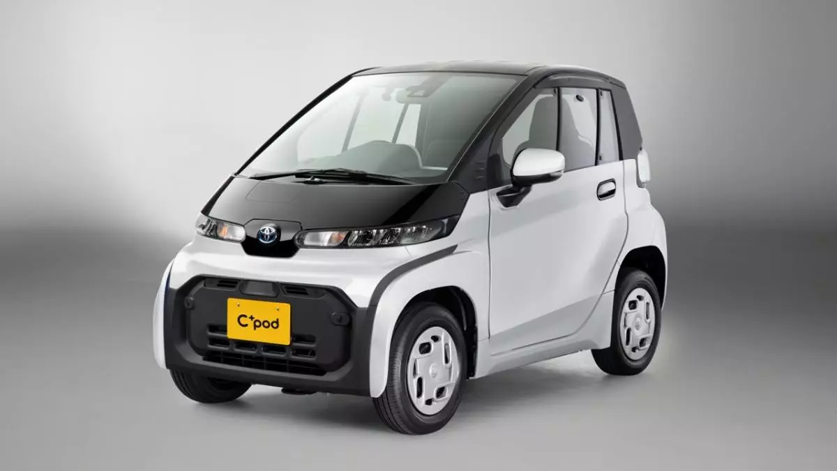 Toyota C+pod: 100% ultrakompakta elektrîkê