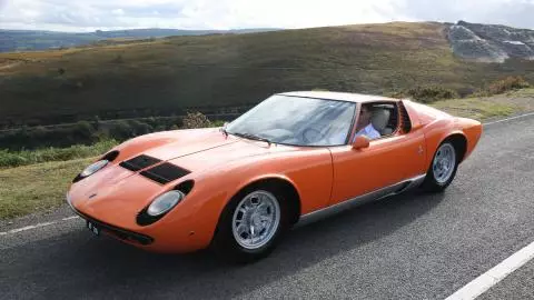 Lamborghini Miura talianska práca