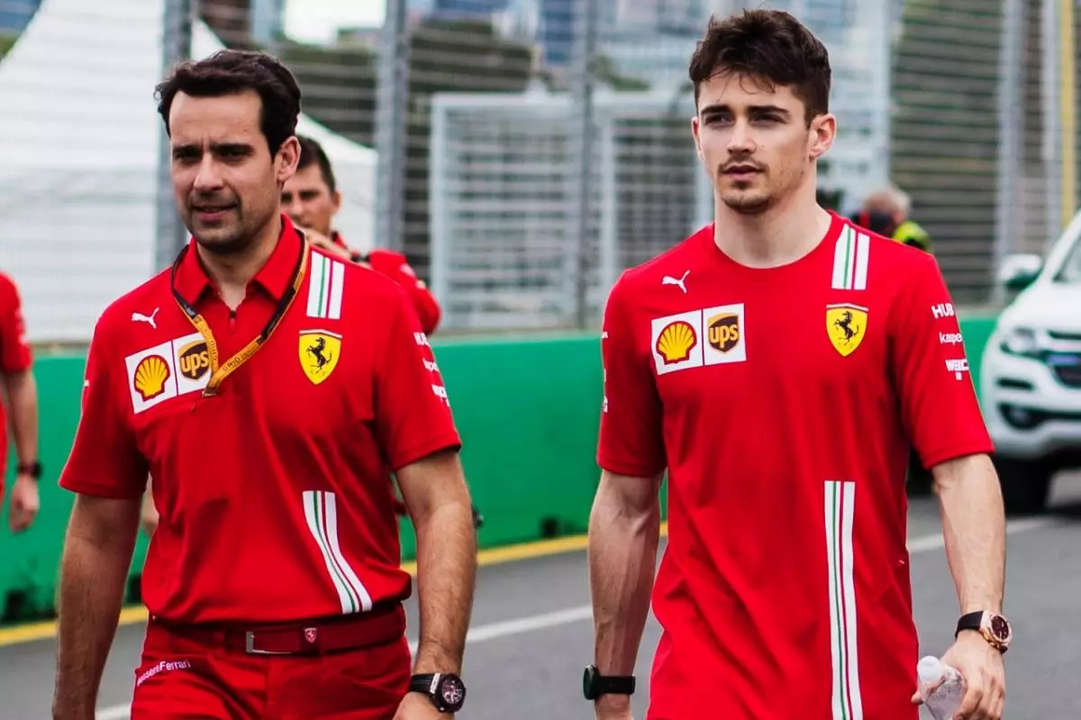 Xavi Marcos, ääni, joka ohjaa Charles Leclercia F1-sarjassa