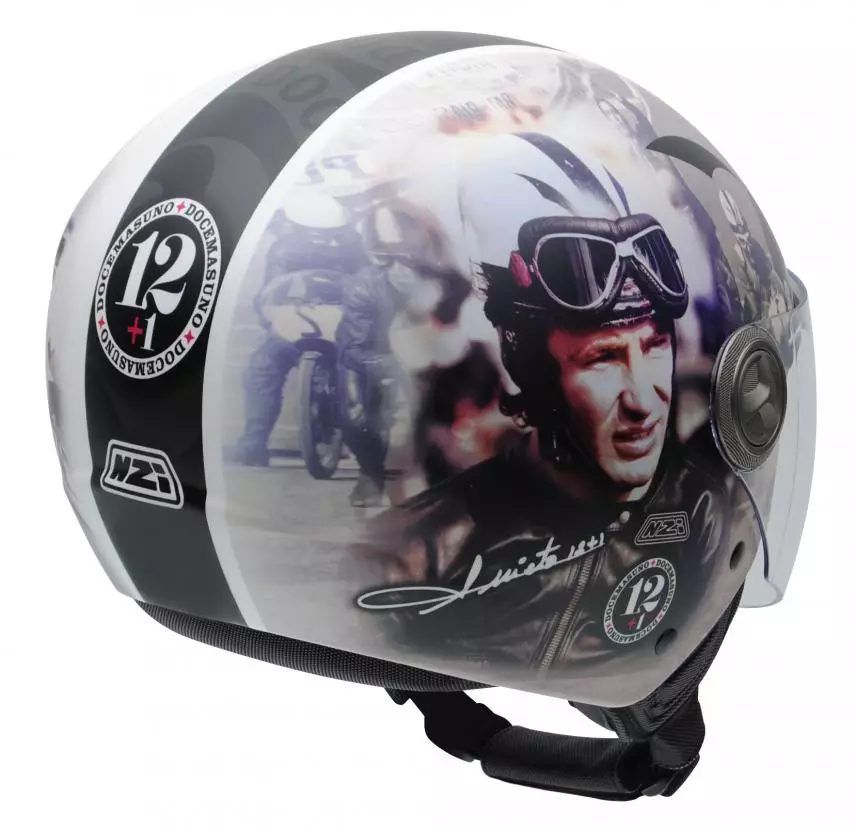 Casque NZI hommage à notre champion Ángel Nieto