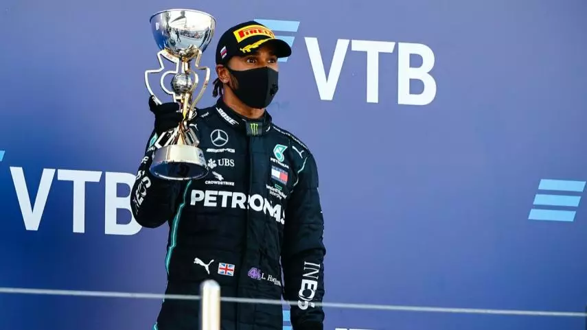 Hamilton rus GP-de