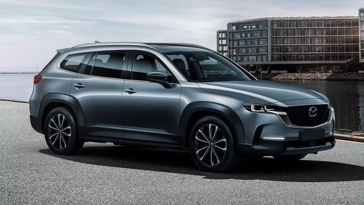 Mazda CX-80 2023: bu 7 orunlyk täze ulag bolup biler