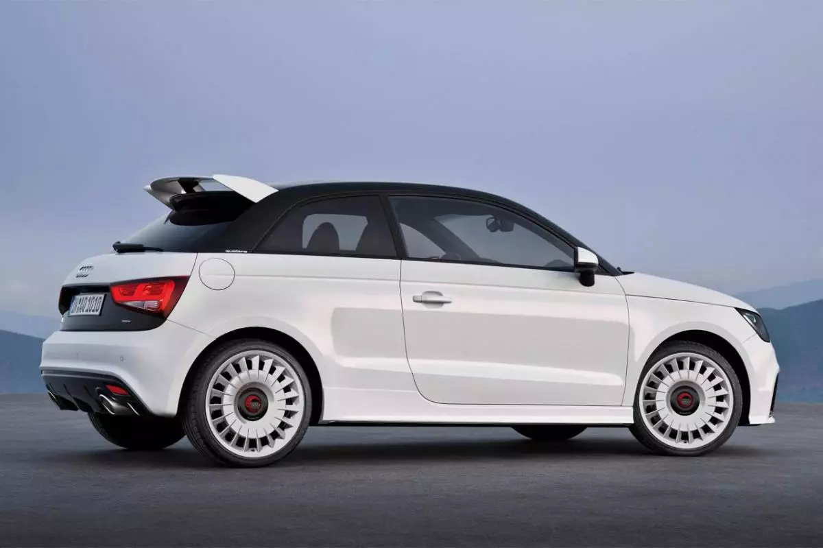 Gawaarida khuraafaadka kaliya ee loogu talagalay kuwa jecel gawaarida dhabta ah, Audi A1 quattro