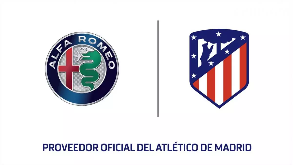 Alfa Romeo, Atlético de Madridin virallinen toimittaja