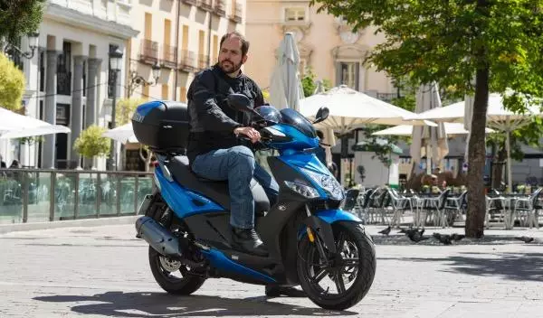 Test Kymco Agility City 125 2016 statis