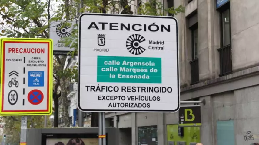 Enwere ike ịkagbu ntaramahụhụ nde atọ sitere na mpaghara SER na Central Madrid