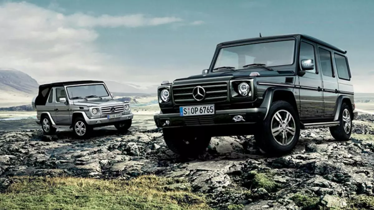 Saga Mercedes G-Class: þýska 4x4