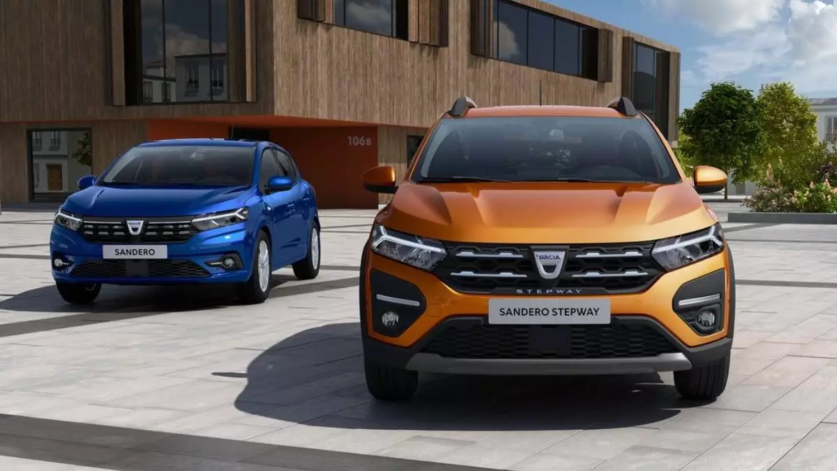 New Dacia Sandero na Sandero Stepway 2021: Sanderos nke ebube