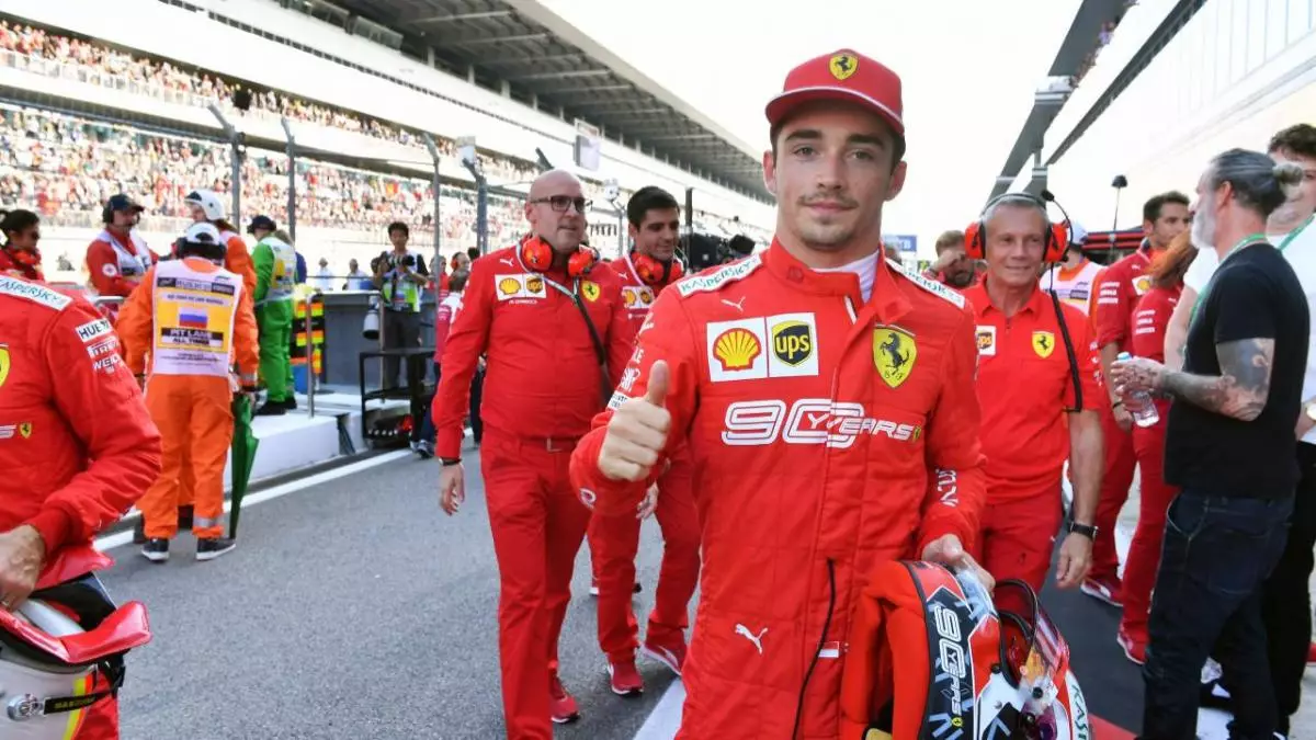 Leclerc, nka Schumacher: imyanya 4 ikurikiranye hamwe na Ferrari