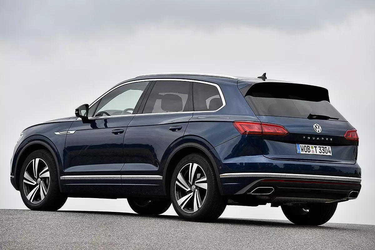 I-Volkswagen Touareg entsha sele inexabiso: ukusuka kwi-64,725 euro