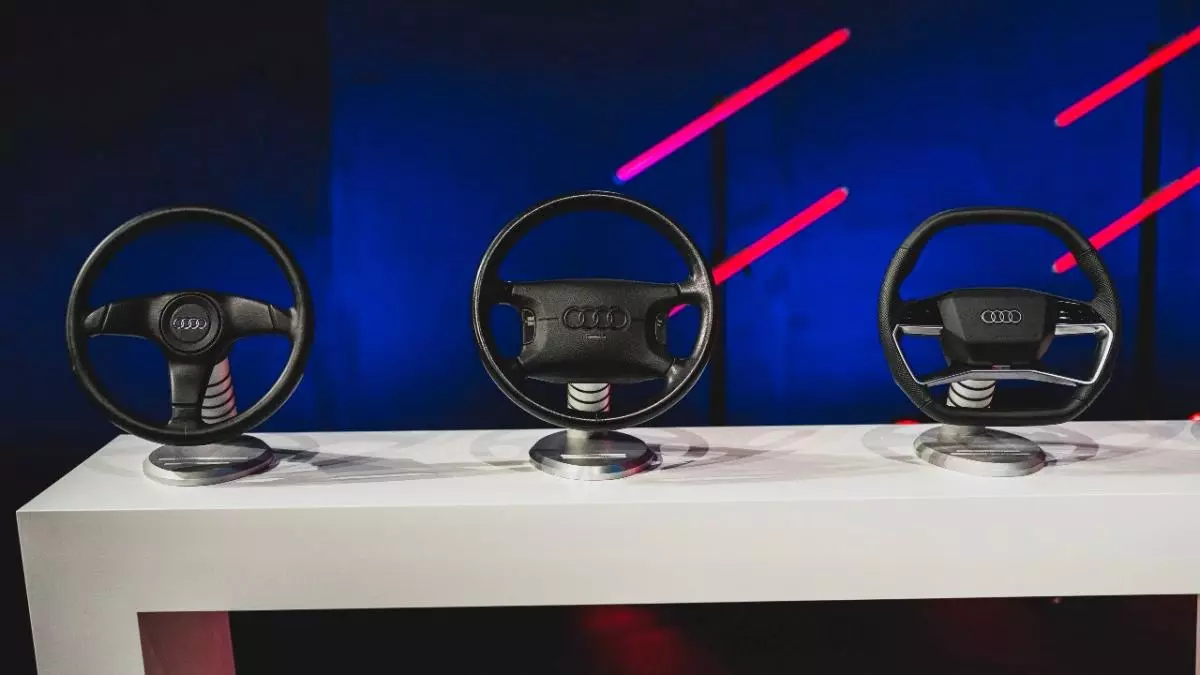 L'evolució dels volants d'Audi: de la simplicitat a la màxima tecnologia