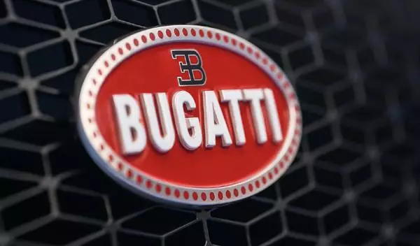 Bugatti מאַשין סאָרט לאָגאָ