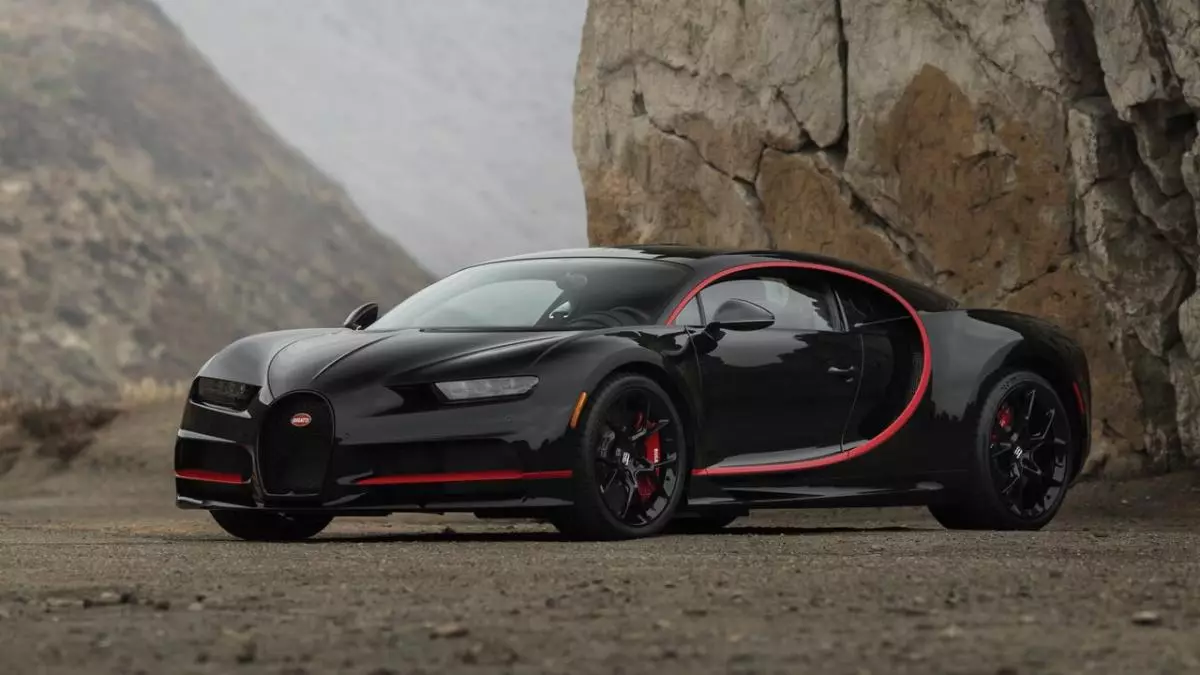 Bugatti Chiron 'Number One' di mezadê de meha bê