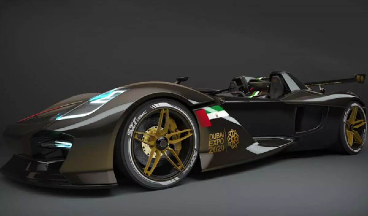 Dubaj Roadster, radikálne športové auto pre rok 2015