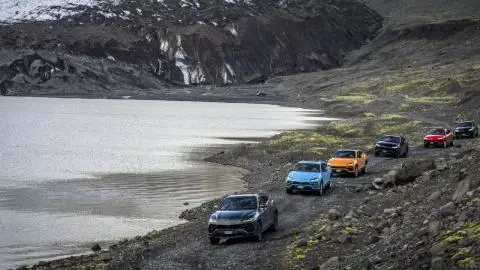 lamborghini urus ekspedicija island