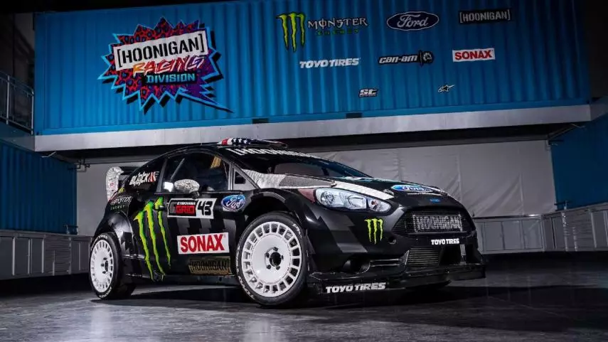 Ken Block Machin vann piblik