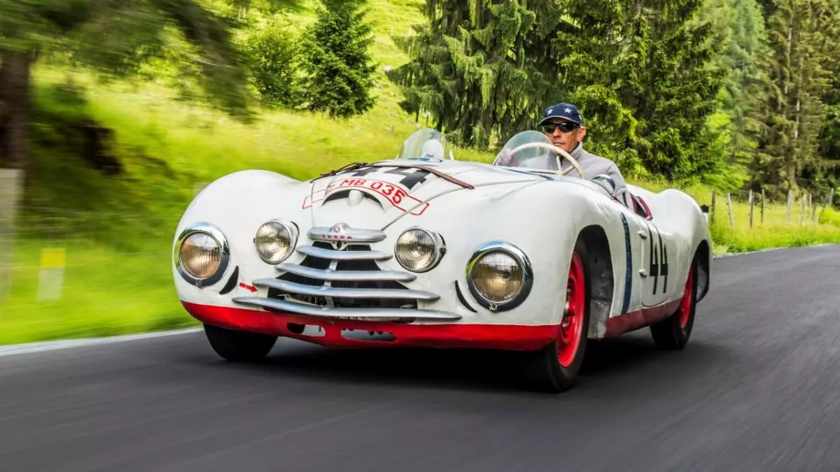 La historio de la Skoda Sport de 1949: la lasta ĉeĥa aŭto partoprenanta Le Mans