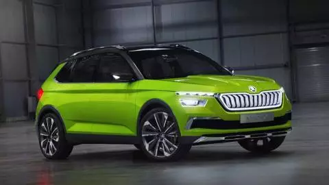 Test Skoda Vision X