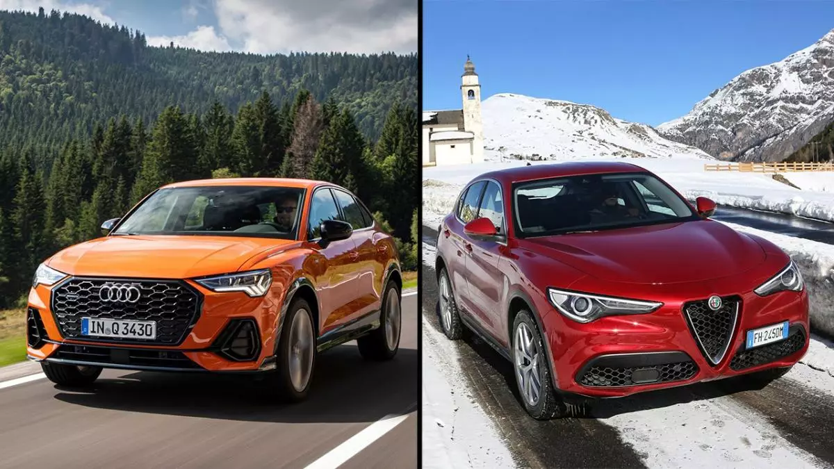 Ki pou achte, Audi Q3 Sportback oswa Alfa Romeo Stelvio?