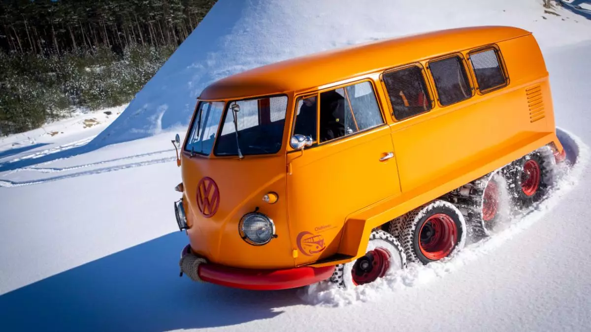 Volkswagen 'Half-track Fox', beldarraren arrastodun T1