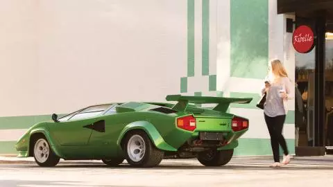 Lamborghini Countach LP400 S Achter Groen