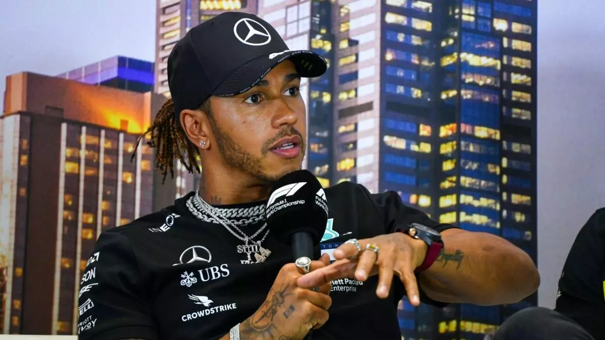 Hamilton's (deleted) post on his future in F1