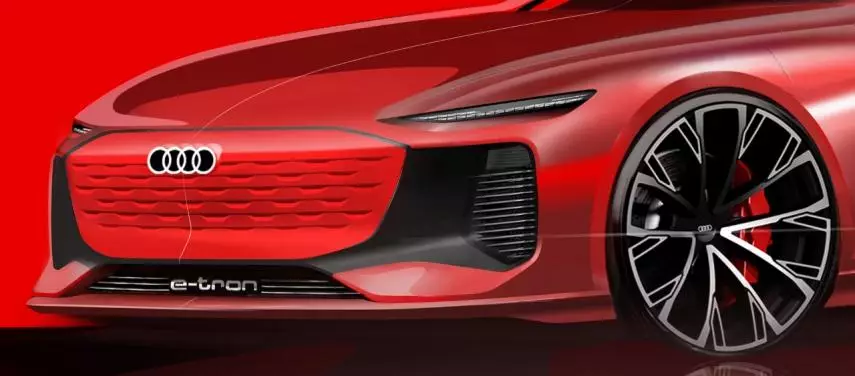 teaser ng audi e-tron