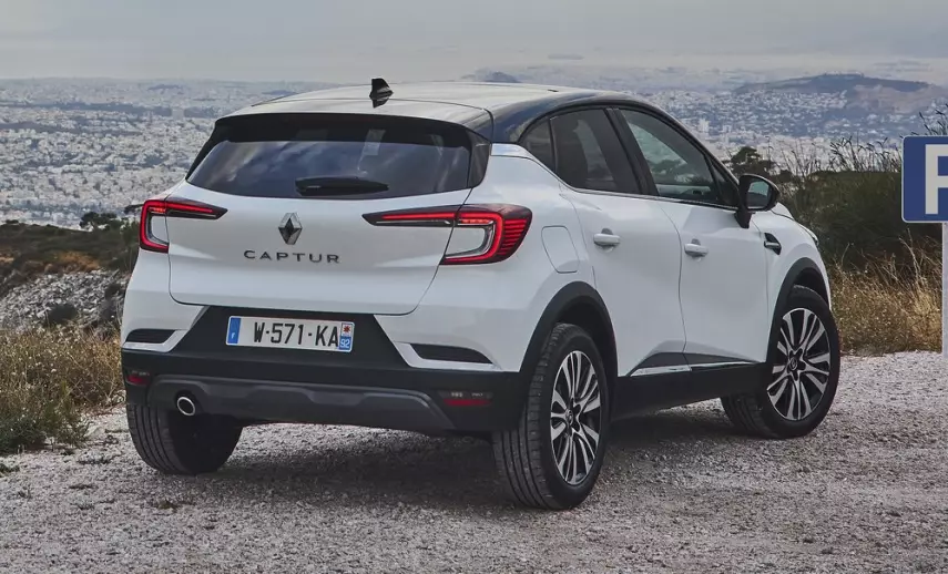 ٹیسٹ Renault Captur 2020 پیچھے