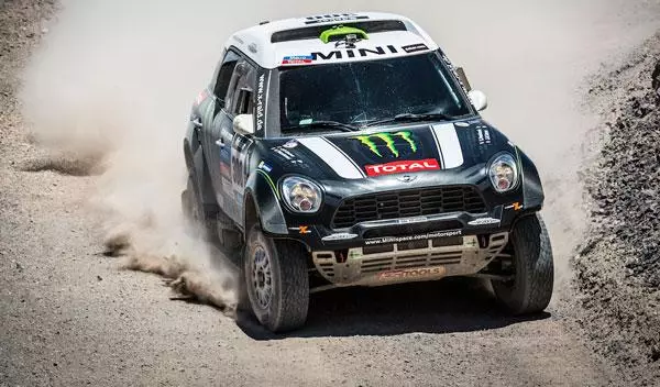 Dakar-ralli 2014 Stephane Peterhansel MINI