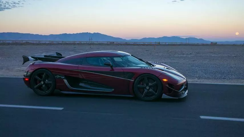 Ρεκόρ ταχύτητας Agera RS