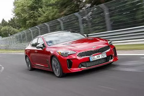 Tinayesa Kia Stinger