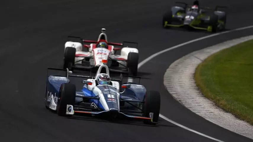 Max Chilton på Indianapolis 500