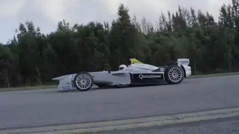 Qualcomm Formula E autoa