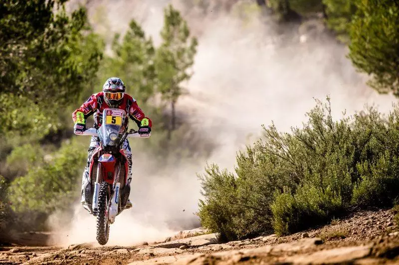 Joan Barreda - bisikileta Dakar 2018 tiana