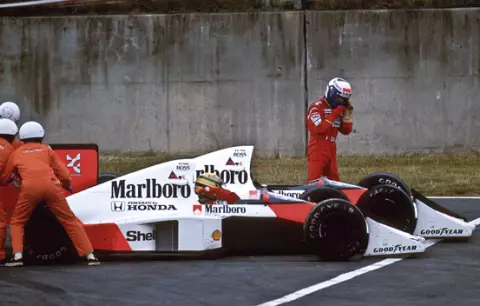 Ayrton Senna - Alain Prost - Japanese GP - Suzuka - 1989