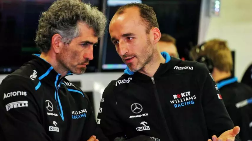 Edoardo Bendinelli and Robert Kubica