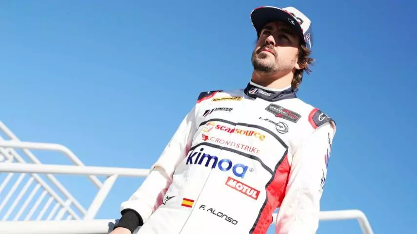 Alonso di Daytona Speedway