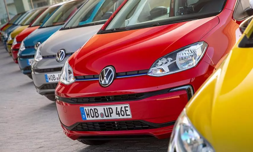 Test of the Volkswagen e-up! 2020