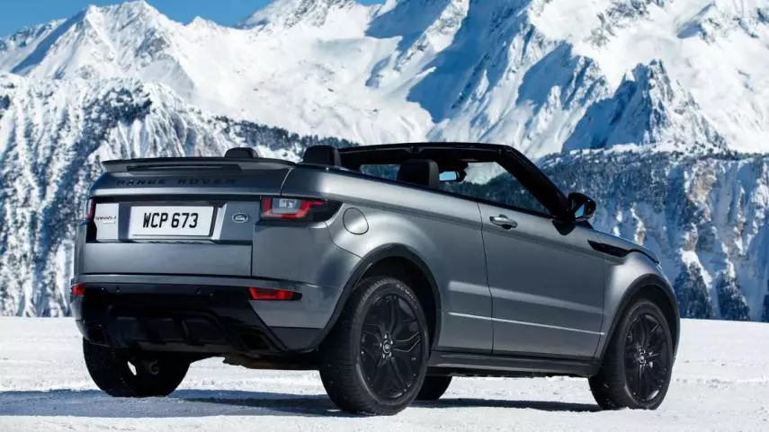 Top 5 mașini de condus în iarna 2018 Range Rover Evoque Convertible