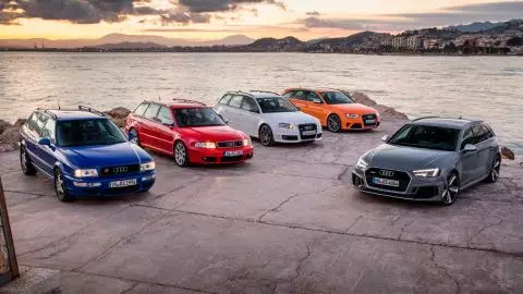 Audi RS4 historio generacioj sporta avanco