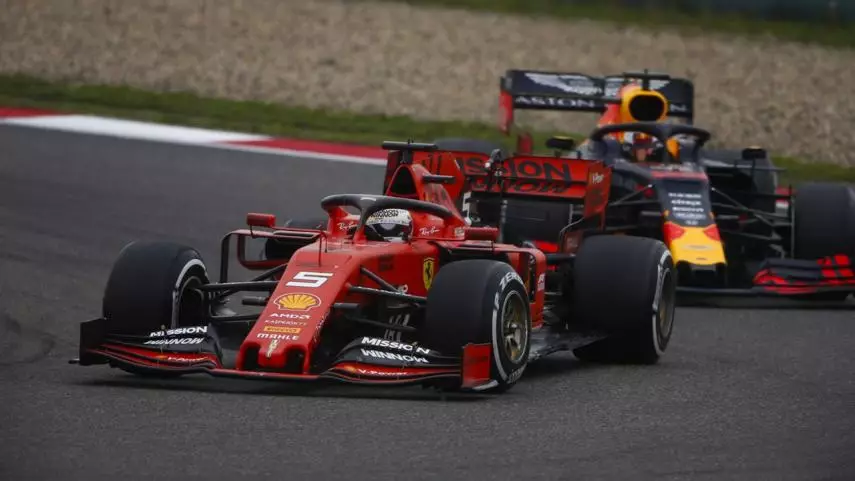 Vettel na Verstappen