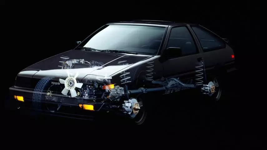 ټیوټا کرولا AE86