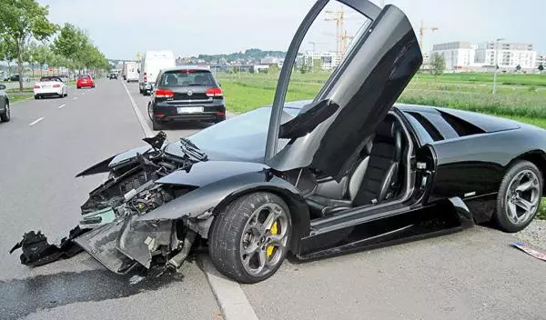 lamborghini murcielago incidente