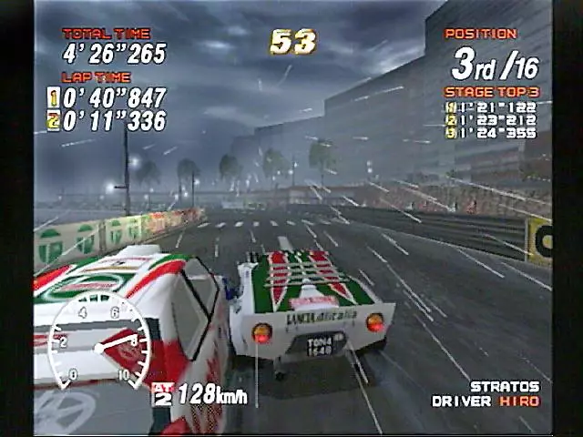 Rally Games: Sega Rally 2