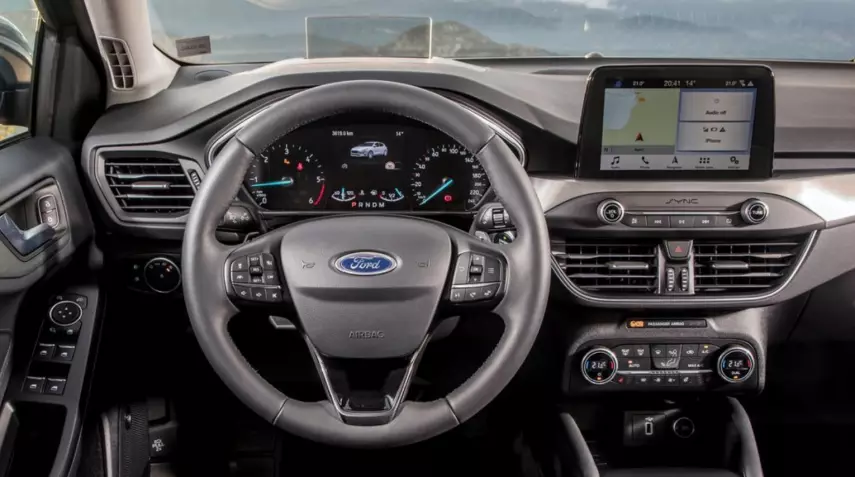 Ford Focus hybrid dashboard uvavanyo